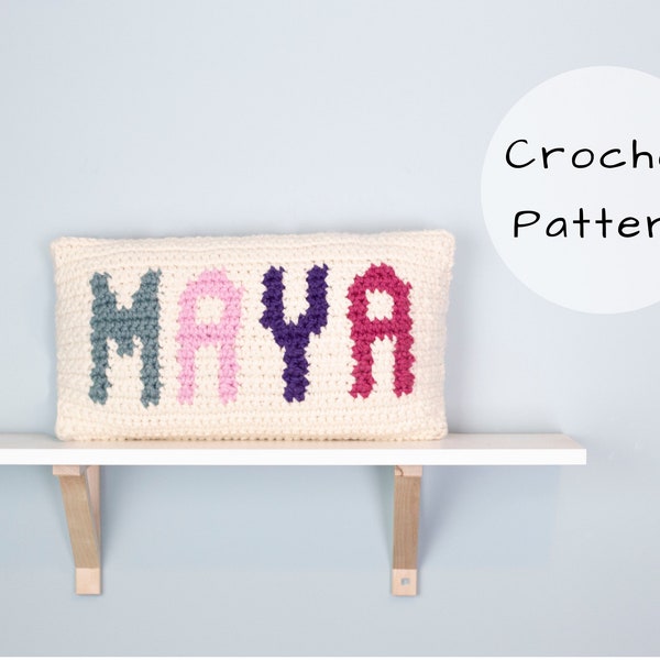 Crochet Monogram - Etsy