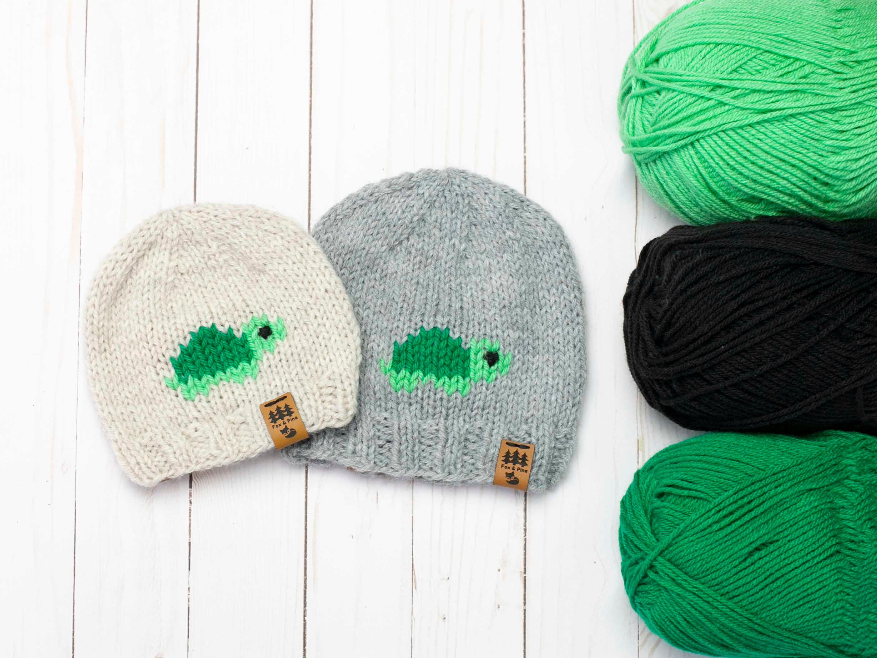 Turtle Hat Knitting Pattern Knit Winter Beanie Toque Ocean - Etsy