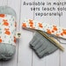 Fox DPN Holder Double Pointed Needle Stitch Stoppers Saver Sleeve Sock ...