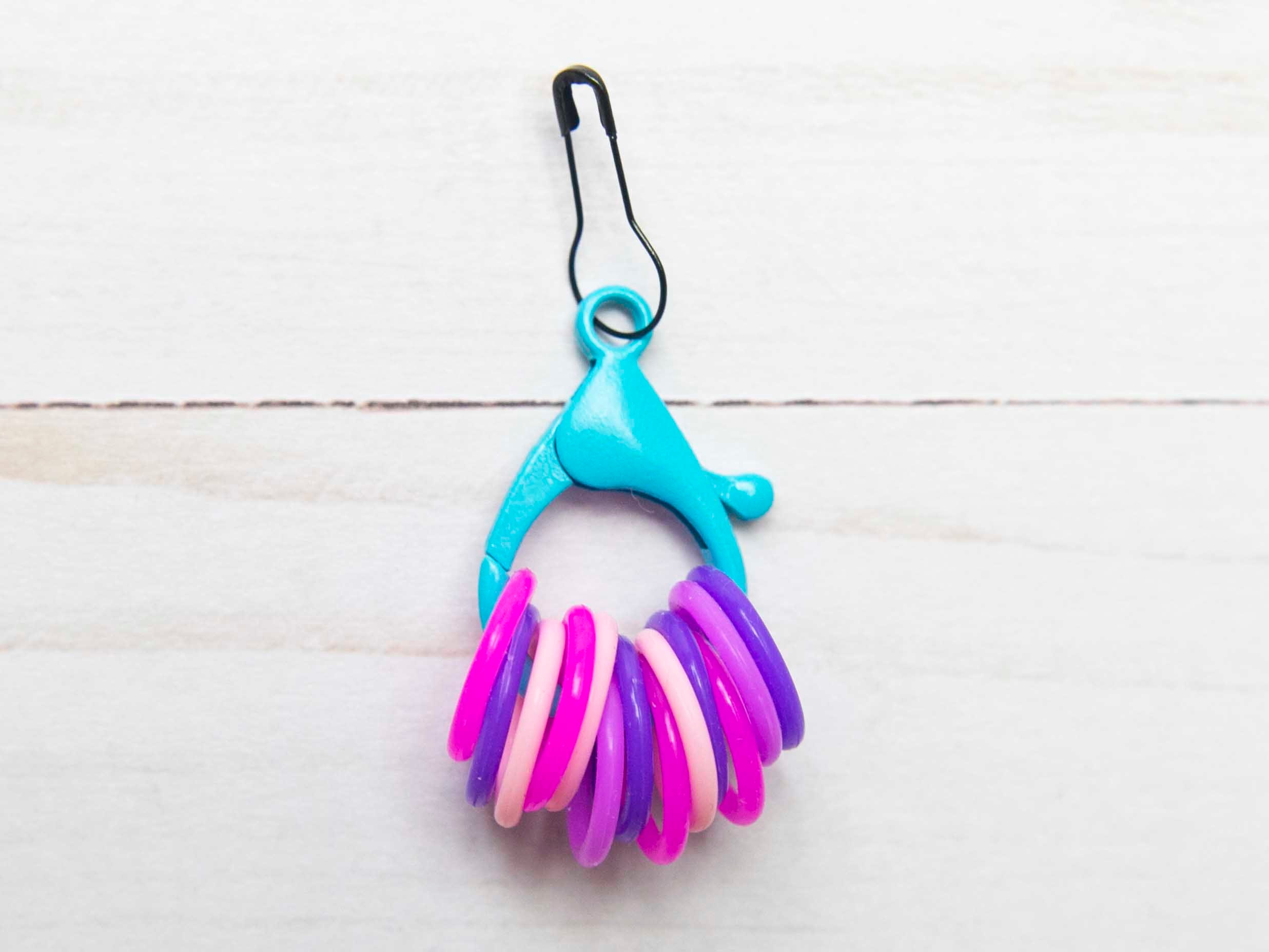 Lobster Claw Notions Holder Stitch Markers Huggers Storage - Etsy