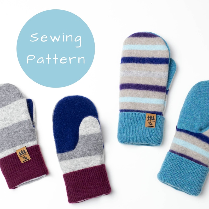 Recycled Wool Mittens - Etsy