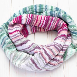 TEMPERATURE SCARF Knitting Pattern Color Chart Historical Tutorial ...