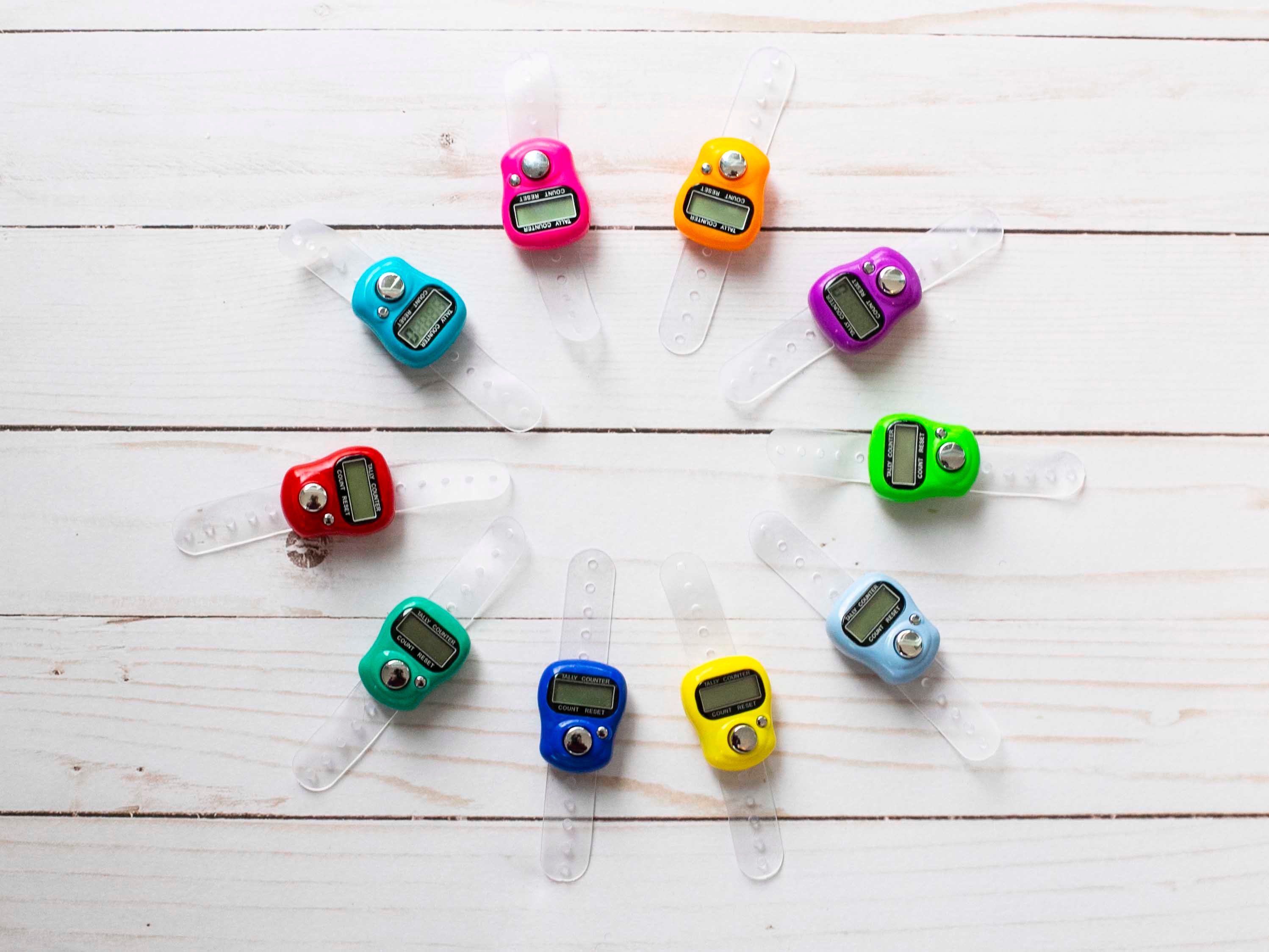 Digital Row Counter Ring Knitting Crochet Tracker Finger Thumb - Etsy