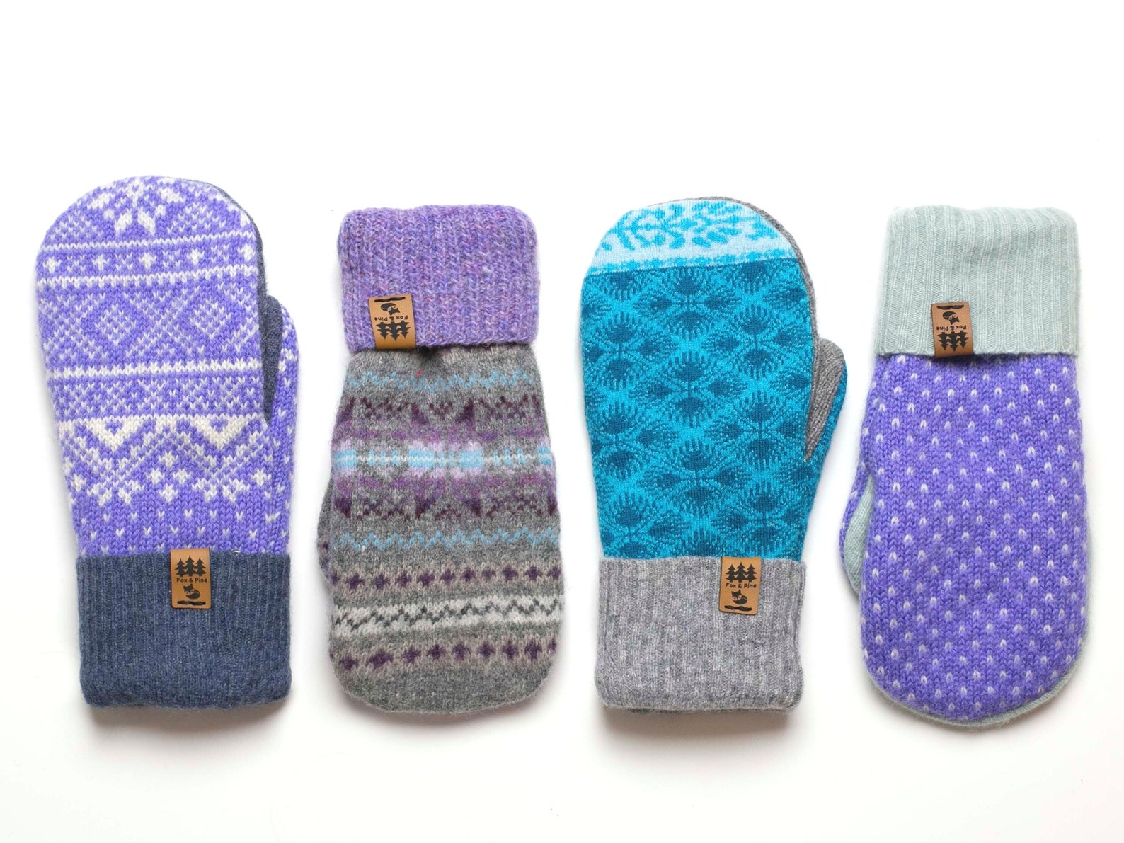 Sweater Mittens Pattern Sewing Upcycled Wool Women Bernie - Etsy