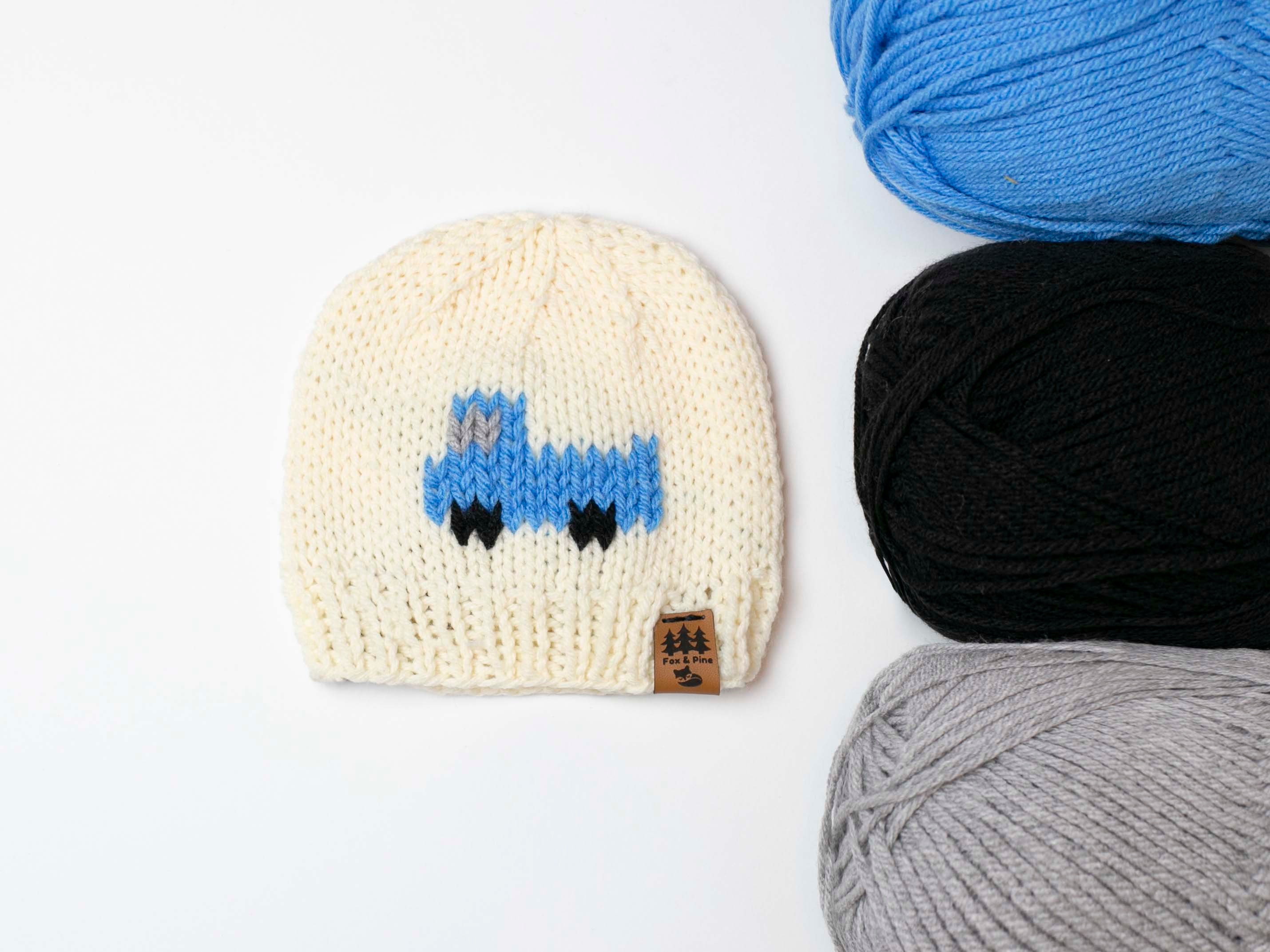 Little Blue Truck Hat Knitting Pattern Children's Book - Etsy