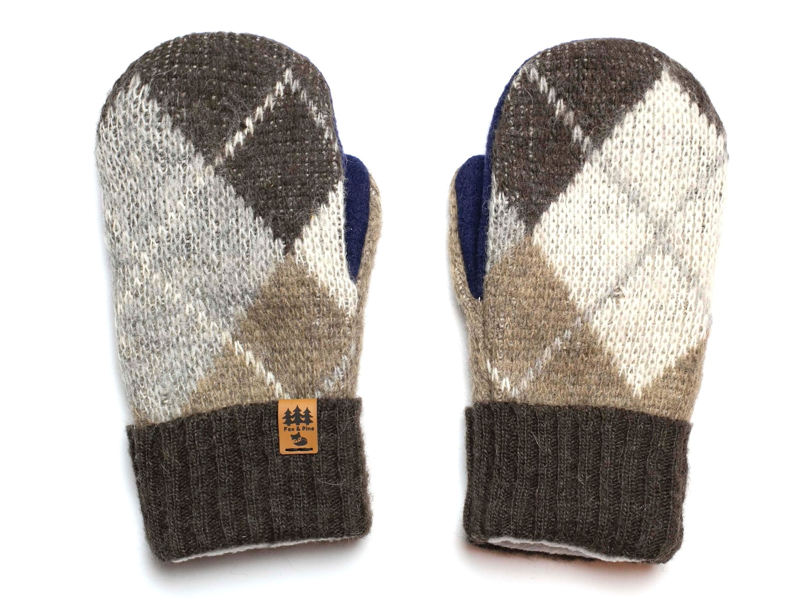 Men Sweater Mittens Sewing Pattern Upcycled Wool Bernie - Etsy