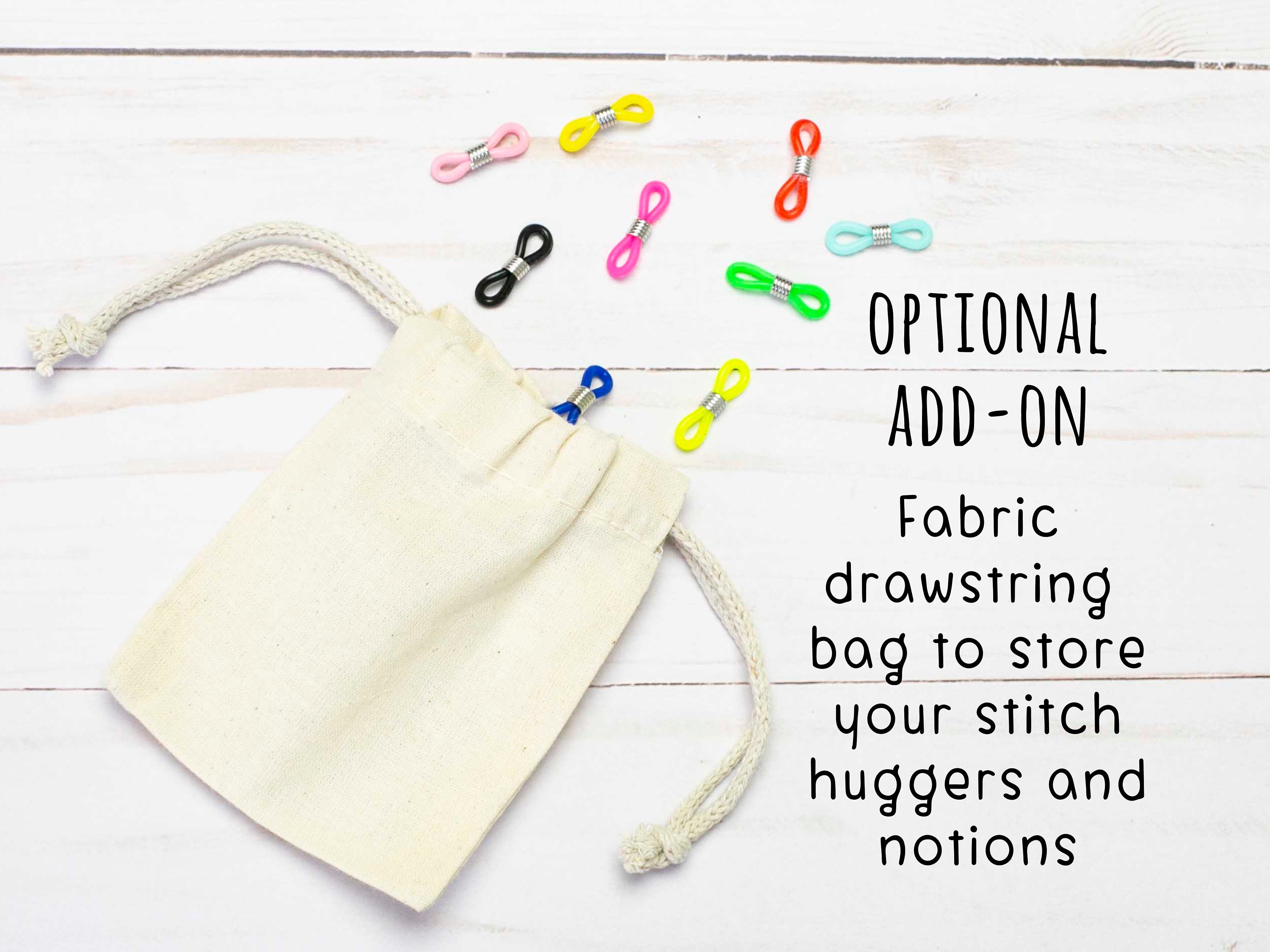 Teal Silver Stitch Huggers Knitting Needle Holders Stoppers | Etsy