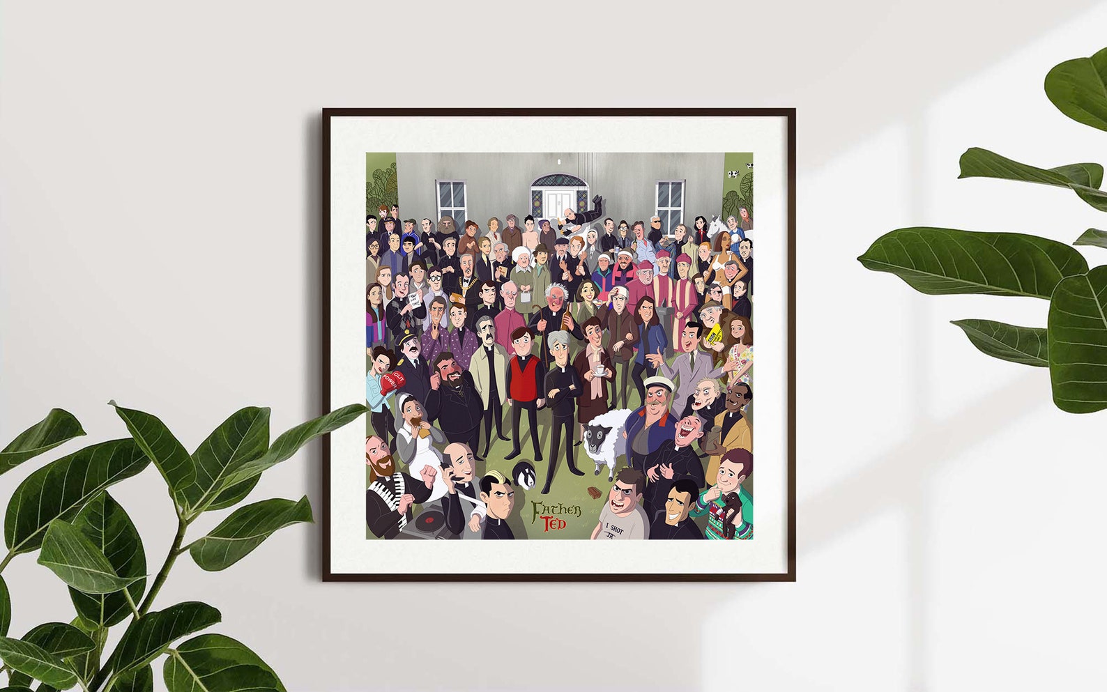 Father Ted Cast Illustration - Etsy