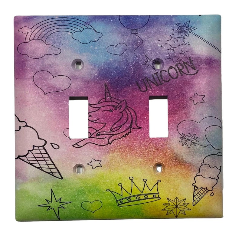 Unicorn Light Switch - Etsy