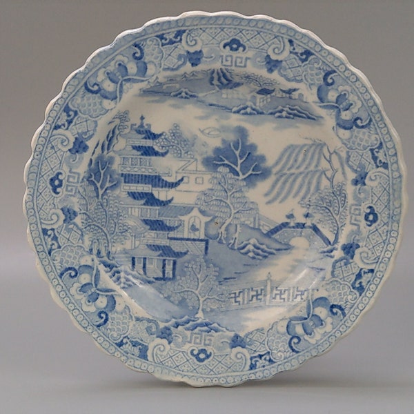 Early Blue Willow - Etsy