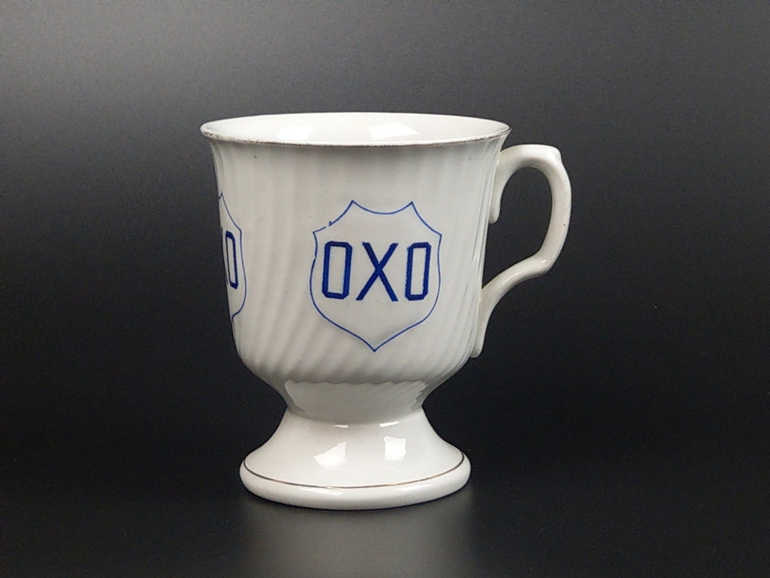 Vintage Oxo Advertising Footed Mug Early 20th Century - Etsy