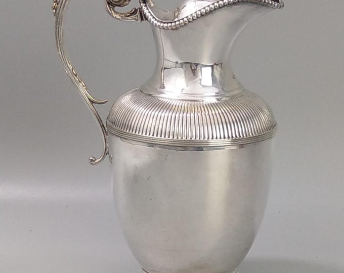 Benedict Proctor Silver Plated Syrup Pitcher or Jug With Underplate ...