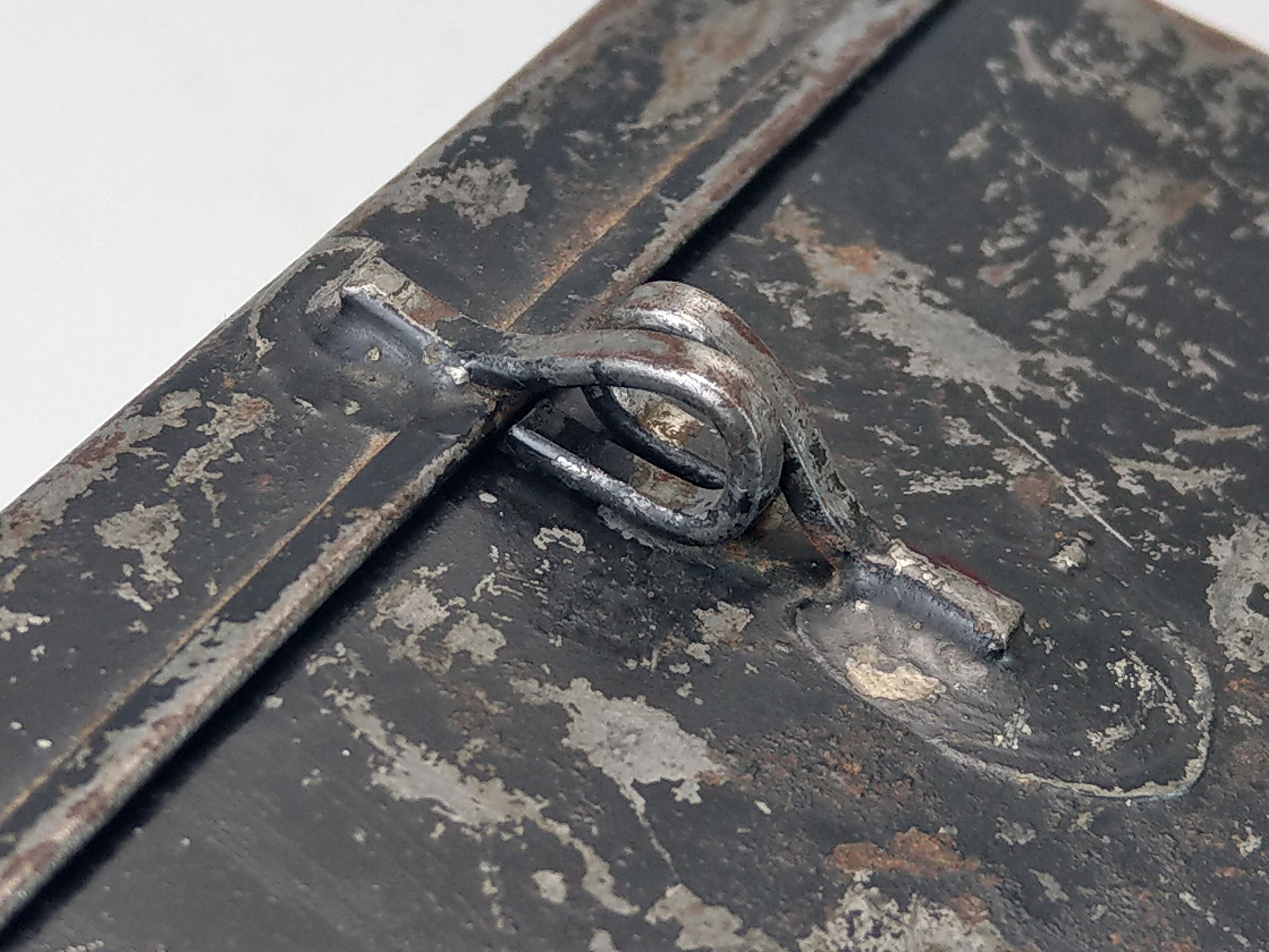 Black Small Military Box With Military Issue WW1 - Etsy