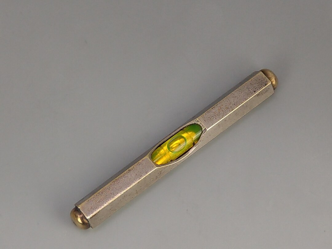 Antique Plated Brass Hexagonal Pocket Spirit Level C1880 - Etsy