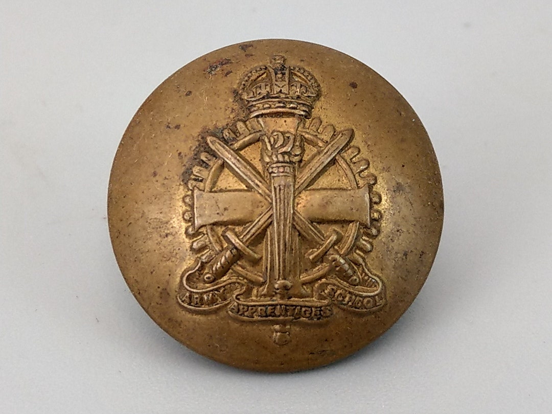 Military Button Officer Training Corps OTC Army Apprentices School ...