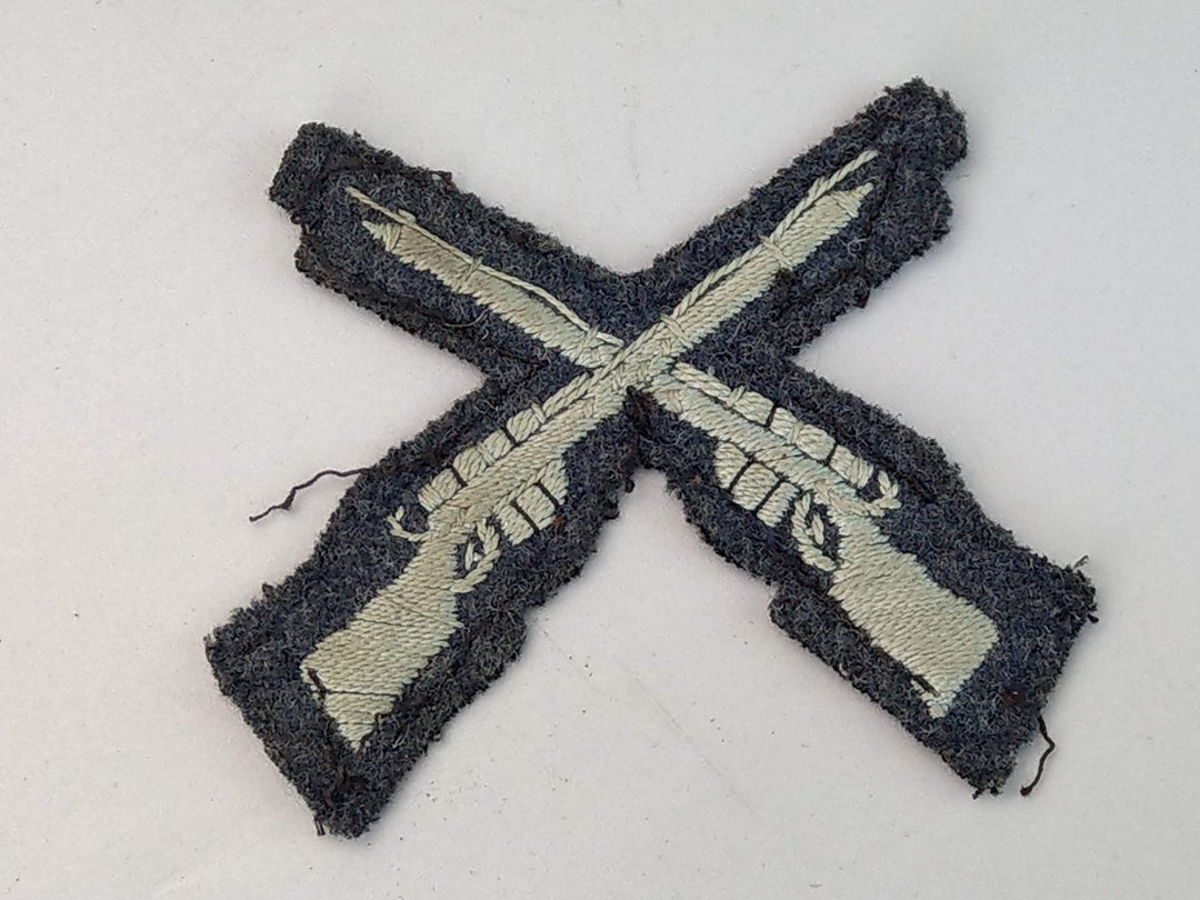 Military Cloth Patch WW2 Royal Air Force RAF Marksman Qualification 2 ...