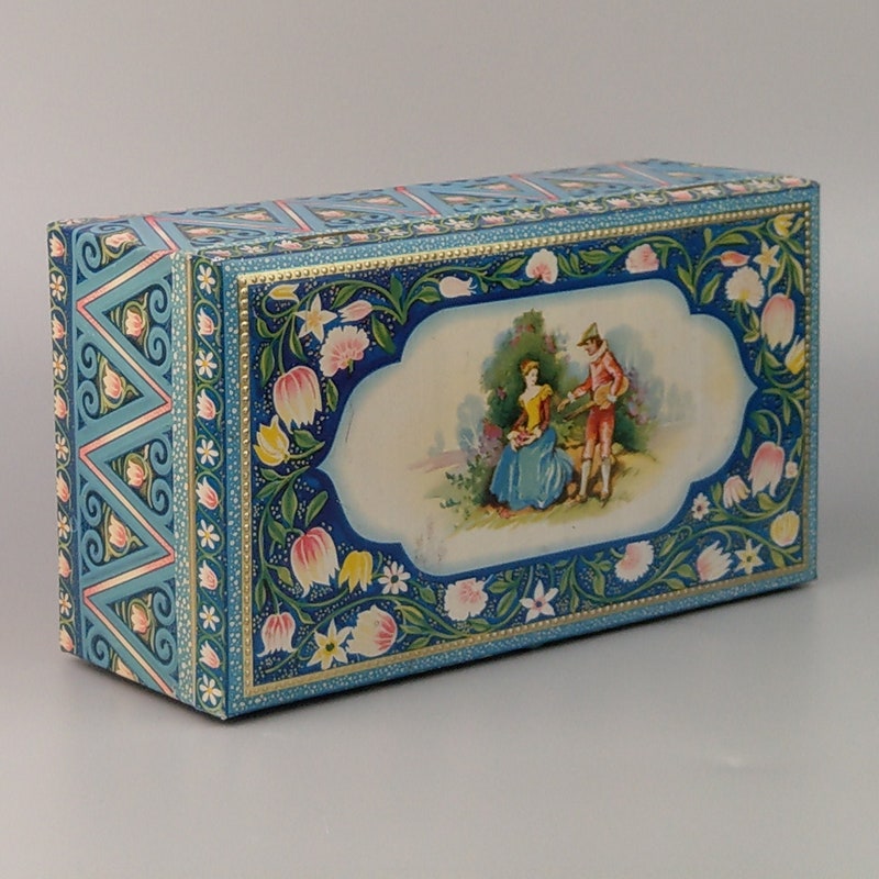 Large Tin Box - Etsy