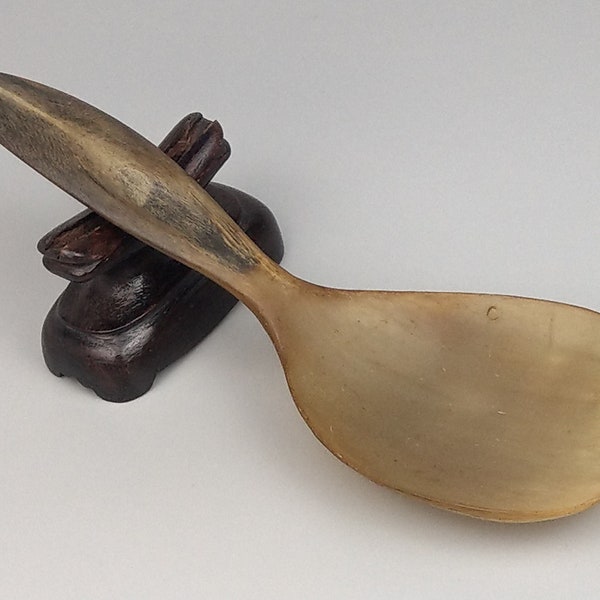 Horn Spoon - Etsy