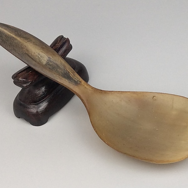 Horn Spoon - Etsy