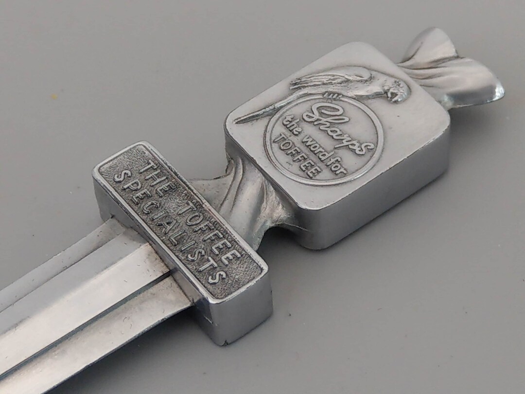 Vintage Letter Opener Sharps Toffee Advertising - Etsy