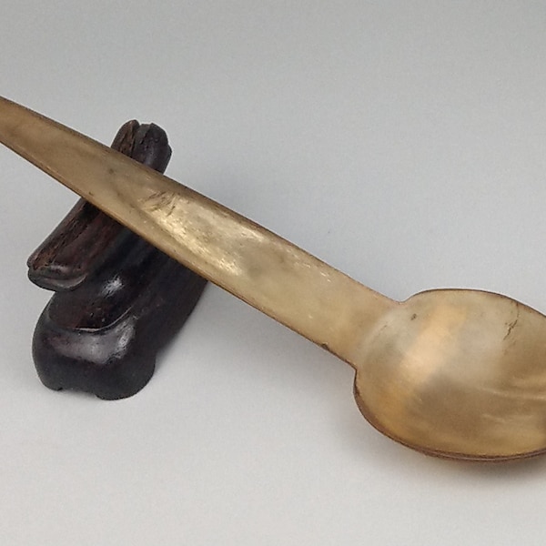 Horn Spoon - Etsy