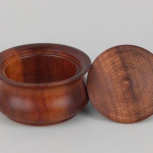 Turned Wood Box Small Decorative Box Final Lid and Sand Inlay Top - Etsy