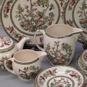 45pcs Dinnerware Set by Johnson Brothers Indian Tree Dinnerware Set for ...