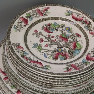 45pcs Dinnerware Set by Johnson Brothers Indian Tree Dinnerware Set for ...