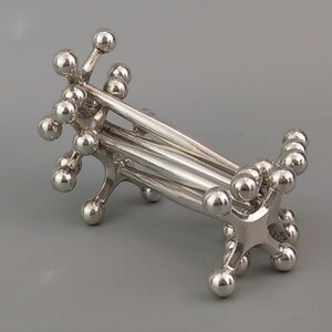 Antique Silver Plated Cross End Knife Rests - Etsy