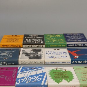 Vintage Matchbook Collection Set of 24 Bryant and May's - Etsy
