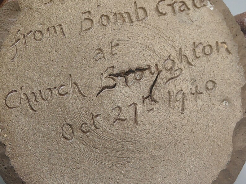 WW2 Memorial Air Raid Art Deformed Pot by Langley Denby From - Etsy