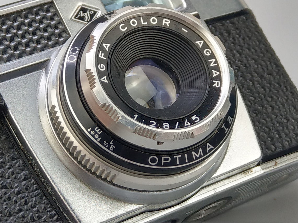 Agfa Agnar 45mm F/2.8 Vintage 35mm Rangefinder Camera - Etsy