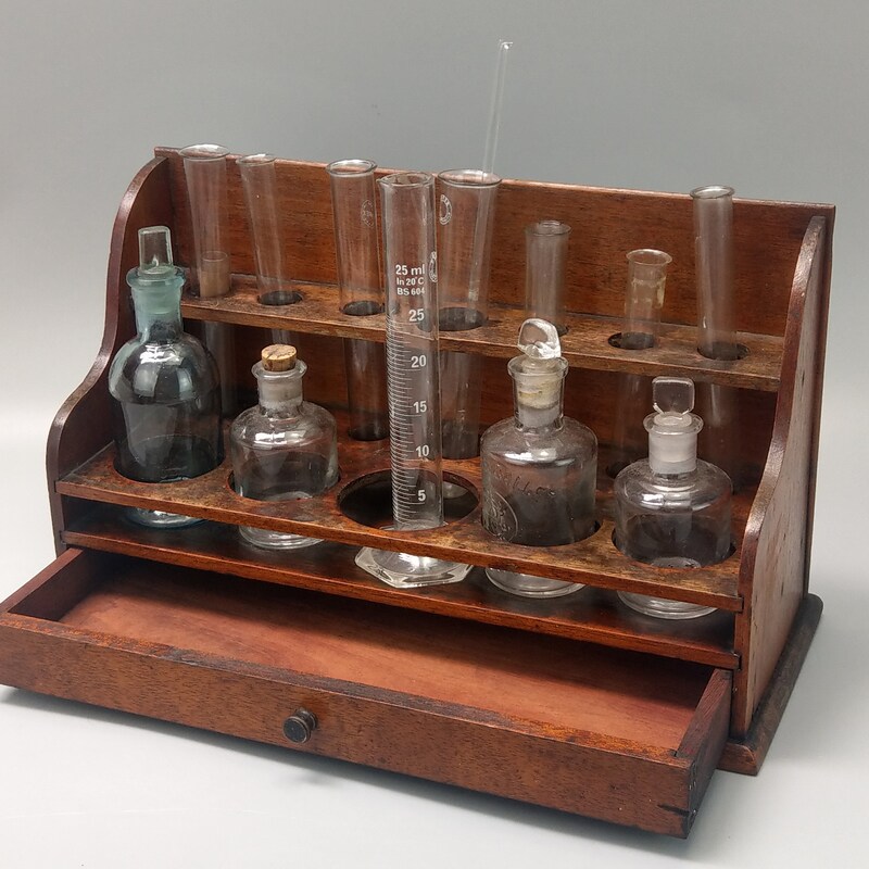 Wood Test Tube Rack - Etsy