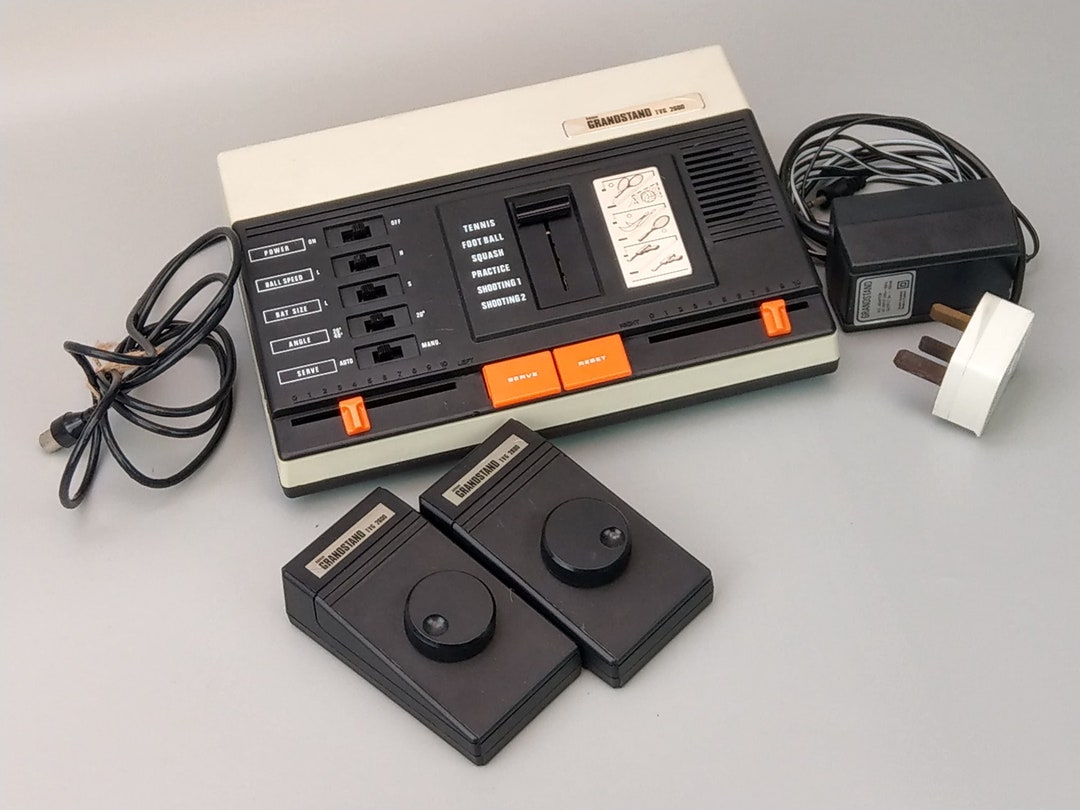 Adman Grandstand TVG 2600 Games Console Made in Hong Kong - Etsy