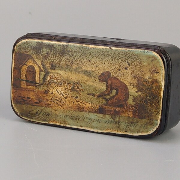 Antique Snuff Box - Etsy