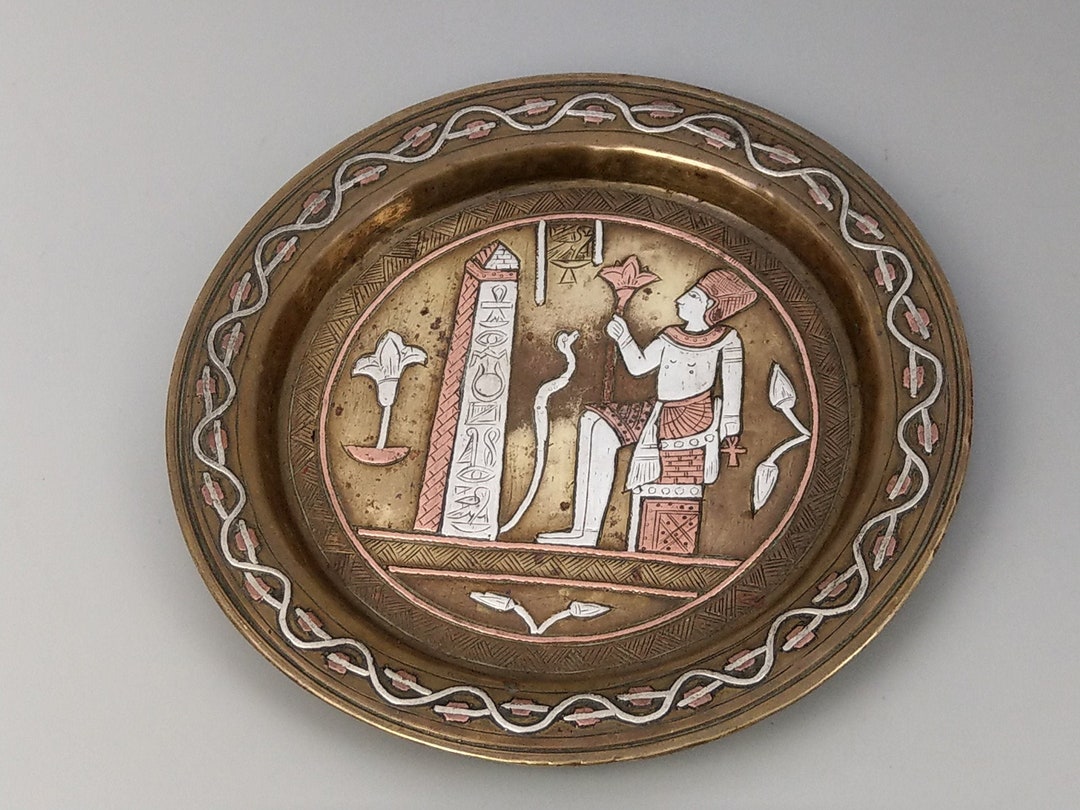 Cairo Ware Dish Pharaoh and Obelix - Etsy