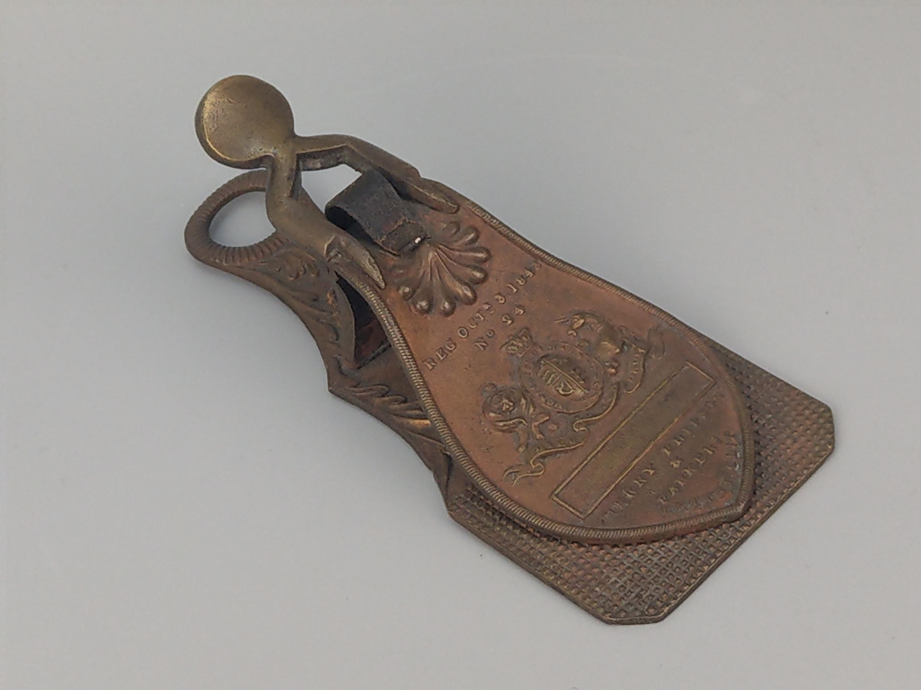 Antique Wall Letter Clip Holder Merry Phipson & Parker - Etsy