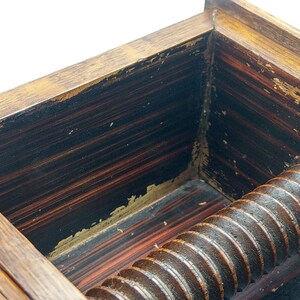 Antique Oak Playing Card Press With Brass Fastenings - Etsy UK