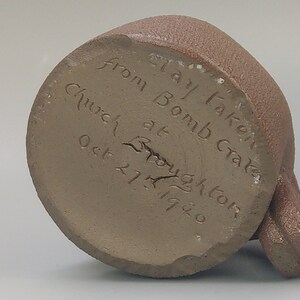 WW2 Memorial Air Raid Art Deformed Pot by Langley Denby From Clay From ...