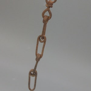 Vintage Trapper Traps Short Chain Movie Prop Wrought Iron Hunting House ...