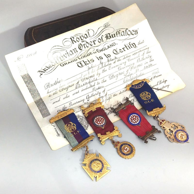 Masonic Certificate - Etsy