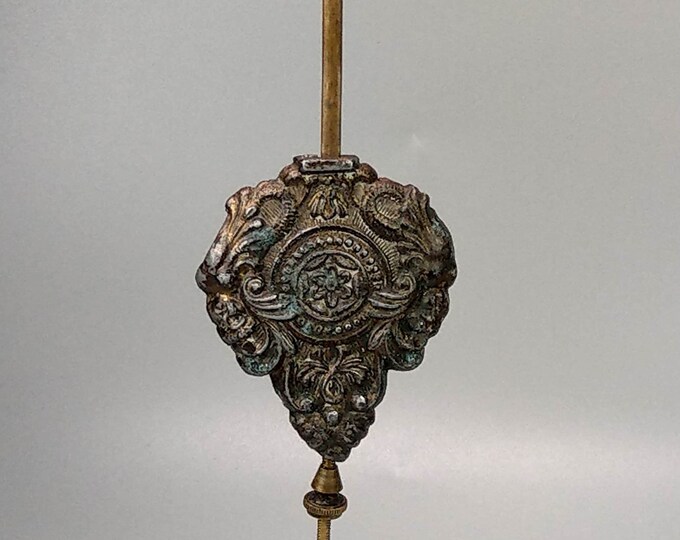 Antique Clock Pendulum Ornate Mermaid and Cherub - Etsy