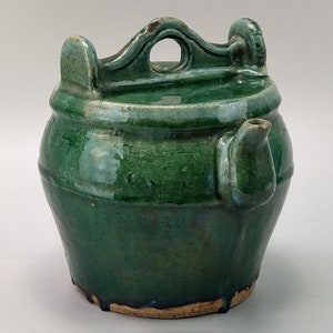 Antique Chinese Water Pot Green Shiwan Ware C1800 - Etsy