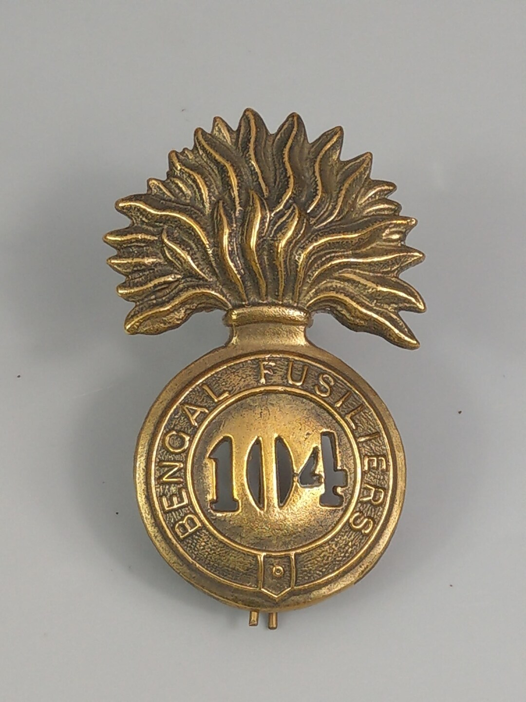 104th Regiment of Foot Bengal Fusiliers Glengarry Badge Regimental Cap ...
