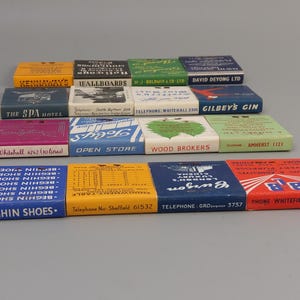 Vintage Matchbook Collection Set of 24 Bryant and May's - Etsy