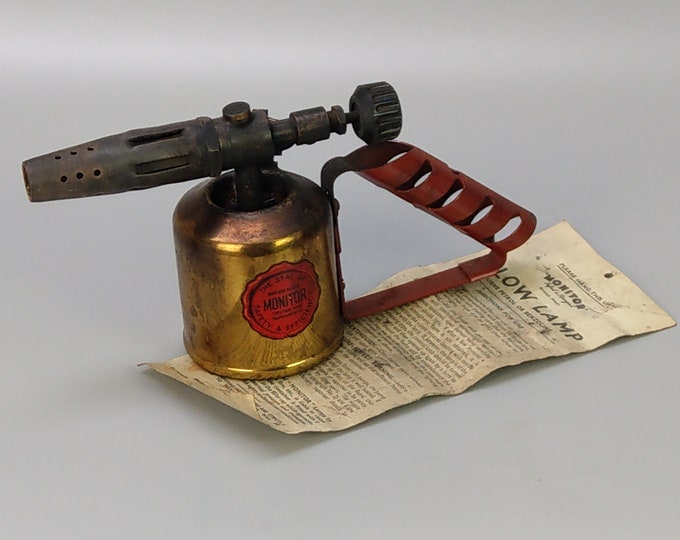 Vintage Monitor 134A Small Blow Torch Paraffin Lamp With Box - Etsy