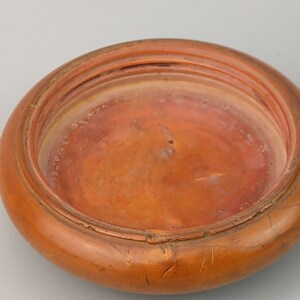 Antique Treen Turned Boxwood Powder Box With Screw Top - Etsy