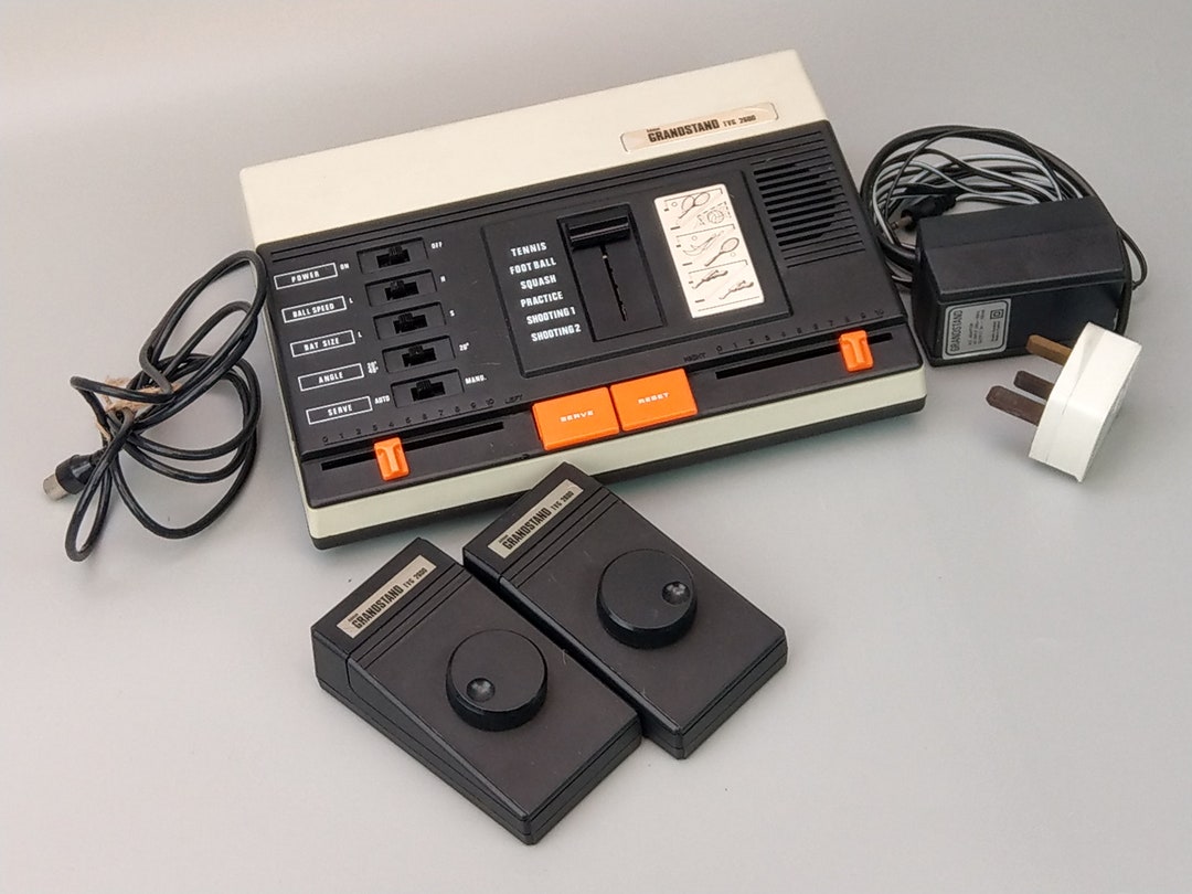 Adman Grandstand TVG 2600 Games Console Made in Hong Kong - Etsy