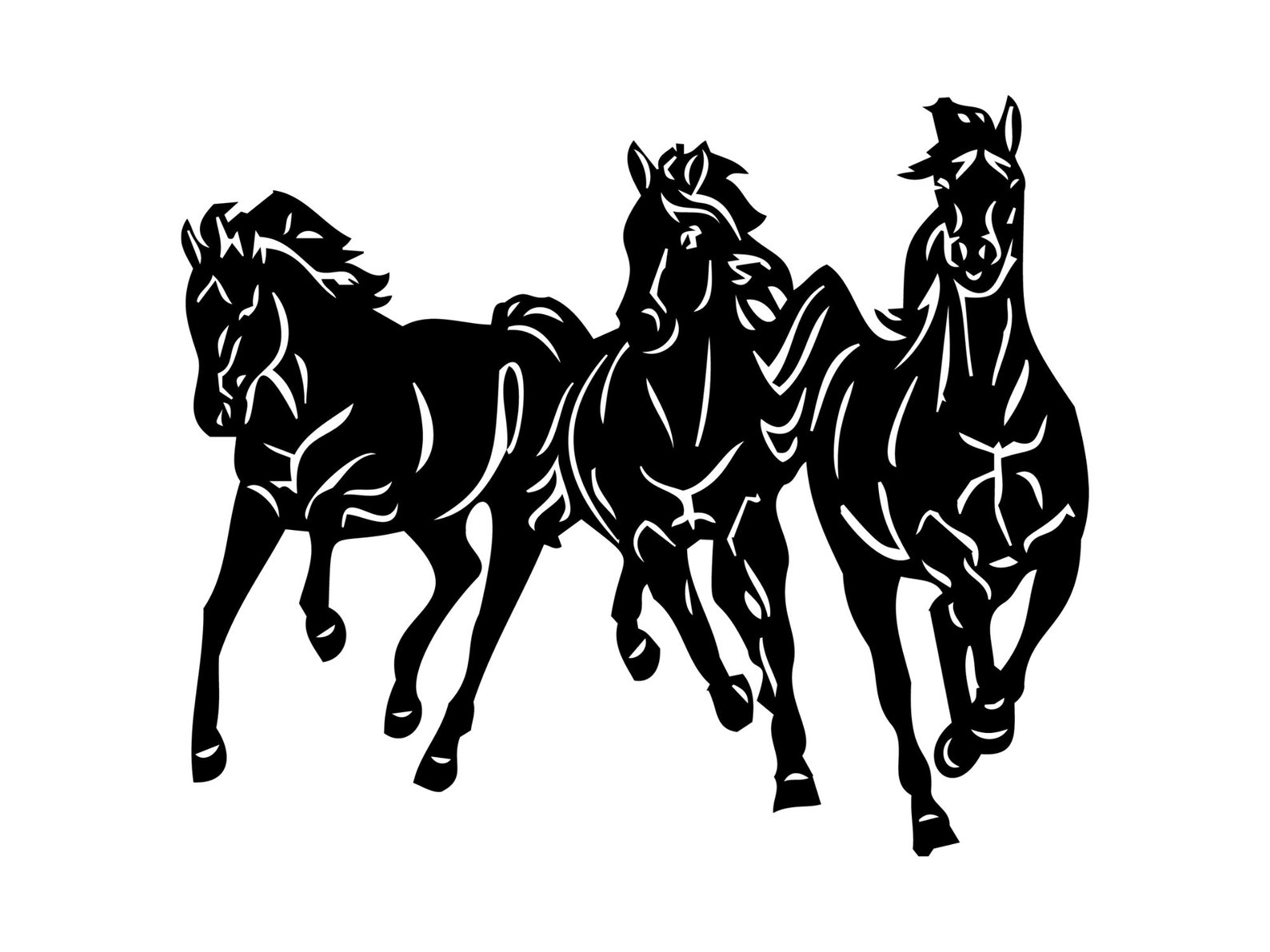 Cheval svg chevaux svg fichiers svg pour cricut silhouette | Etsy France