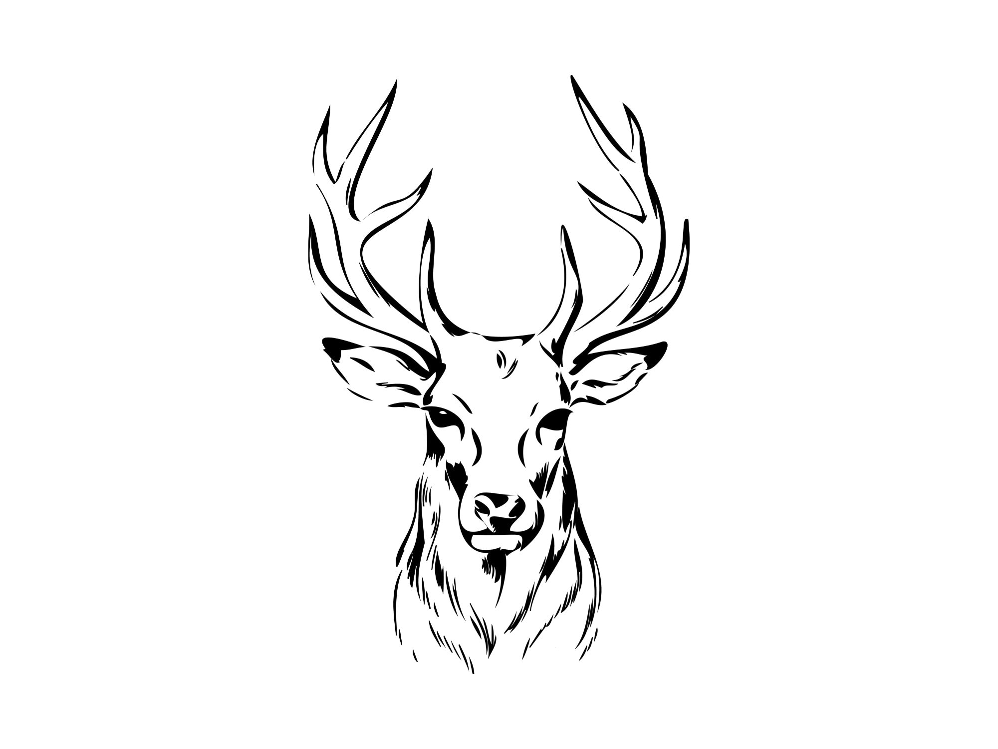 Stag Svg Stag Animal Svg Files for Cricut Svg Designs | Etsy